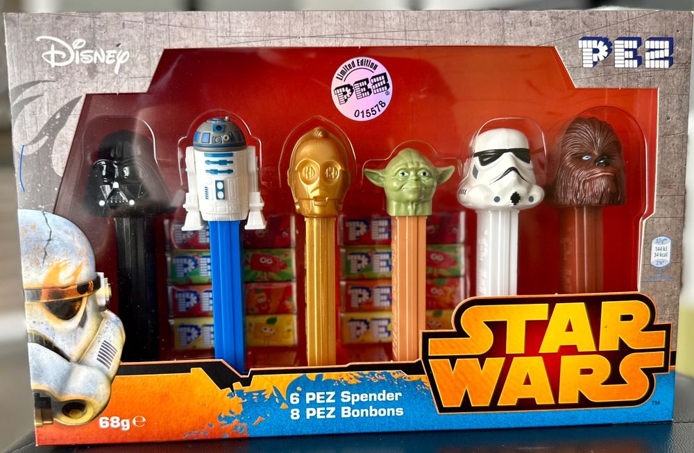 Star Wars PEZ Spender ungeöffnet in OVP Limited Edition | Kaufen auf ...