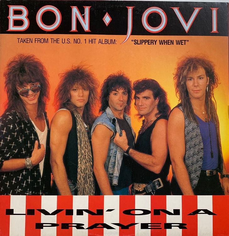 Single Bon Jovi - Livin' on a prayer | Kaufen auf Ricardo