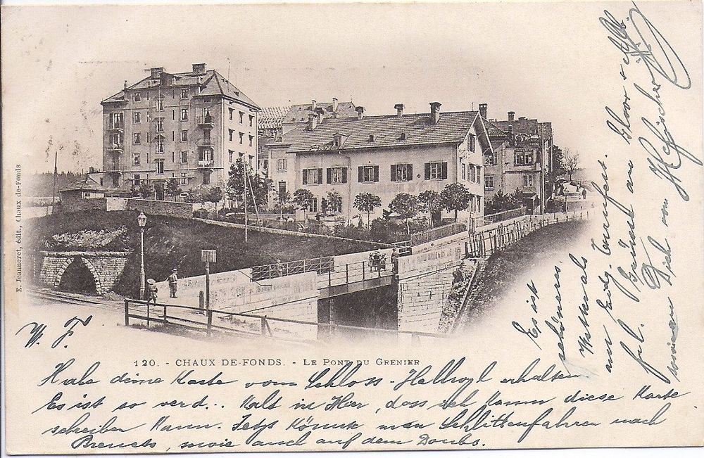 LA CHAUX - de - FONDS, le Pont du Grenier | Acheter sur Ricardo