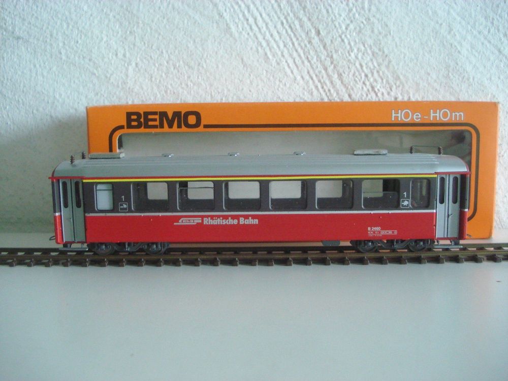 Bemo H0m: RhB-Bernina-Wagen 1. Kl. 2460 (Gebraucht) in St.Gallen für CHF 25 – mit Lieferung auf ...