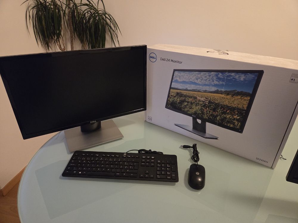 Set monitor Dell 24' + mouse + tastiera (Nuovo (secondo la descrizione ...