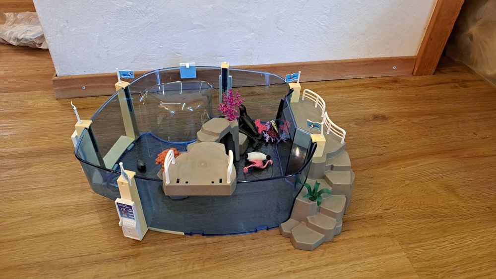 Playmobil Tierpark / Zoo 4850 + 4852 mit Aquarium 9060 | Kaufen auf Ricardo