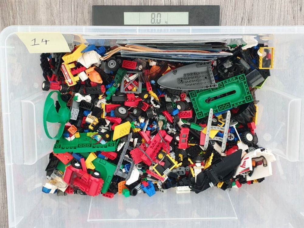 Lego Mix 100% ca. 8kg Konvolut | Kaufen auf Ricardo