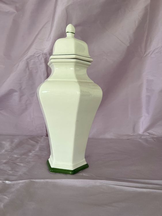 Vase mit Deckel, Blumenmotiv, Bassano (Gebraucht) in Turgi für CHF 1 ...