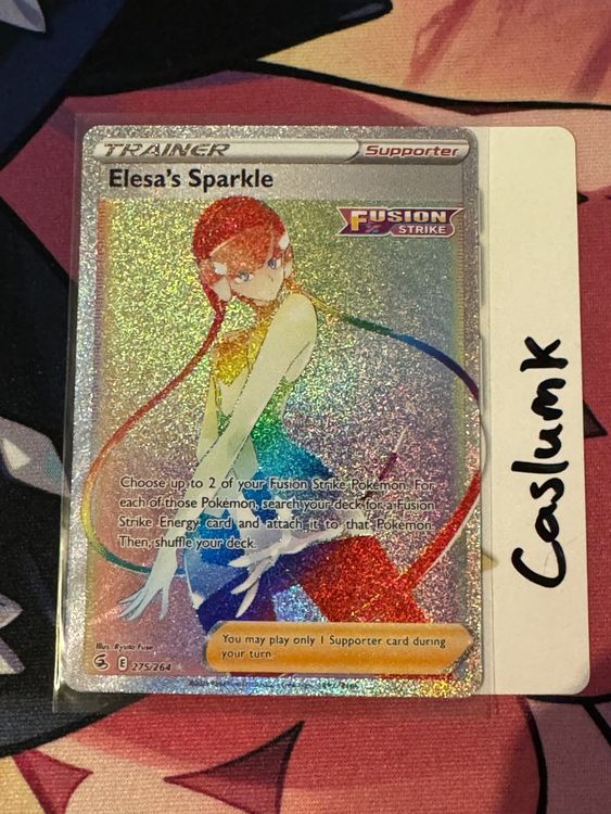 2021Pokémon Fusion Strike Elesa's Sparkle 275/264 | Kaufen auf Ricardo