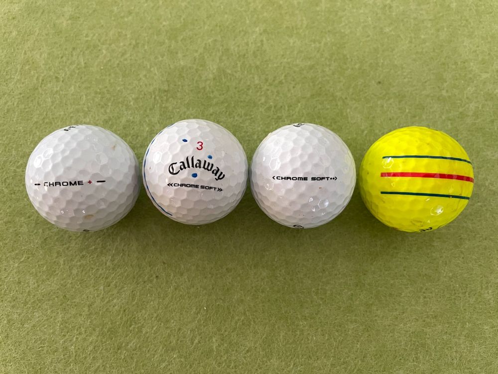 Callaway Chrome Soft/Chrome+ - 44 Stück (neuwertig) (Gebraucht) in ...