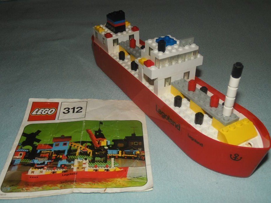 BATEAU LEGO 312 TANKER DE 1973 (D'occasion) à pour CHF 20 – avec ...