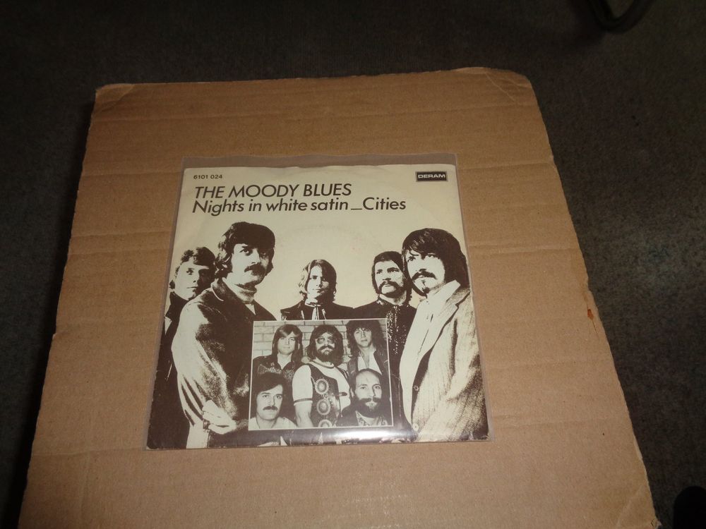 The Moody Blues - Nights in White Satin Single re. 1974 (Neu (gemäss ...
