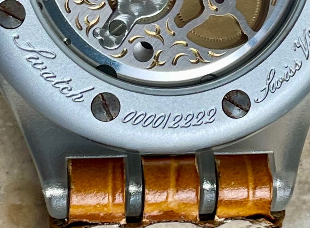 Swatch Diaphane One Tourbillon PROTOTYPE 0000/2222 UNWORN | Kaufen auf ...