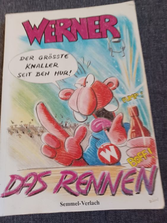WERNER - Das Rennen - 1. Auflage 1988 | Kaufen auf Ricardo
