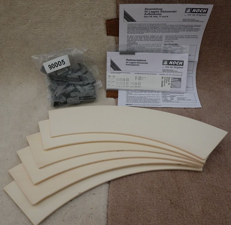 Noch 53127 - LAGGIES Aufbaukreis-Gleiswendel Spur N (Neu (gemäss ...