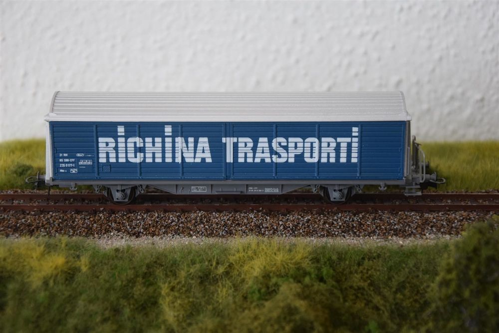 Roco 46602 B SBB Schiebewandwagen RICHINA TRANSPORTI | Kaufen auf Ricardo