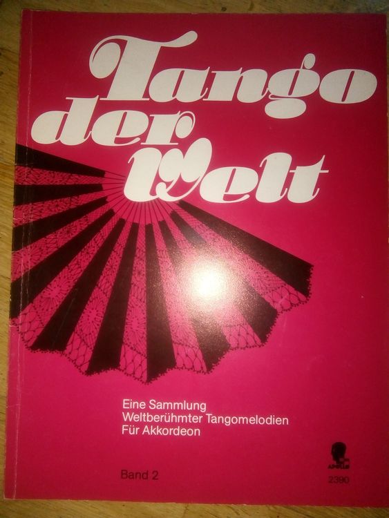 Tango der Welt (Band 2) Weltberühmter Melodien Akkordeon (Gebraucht) in ...
