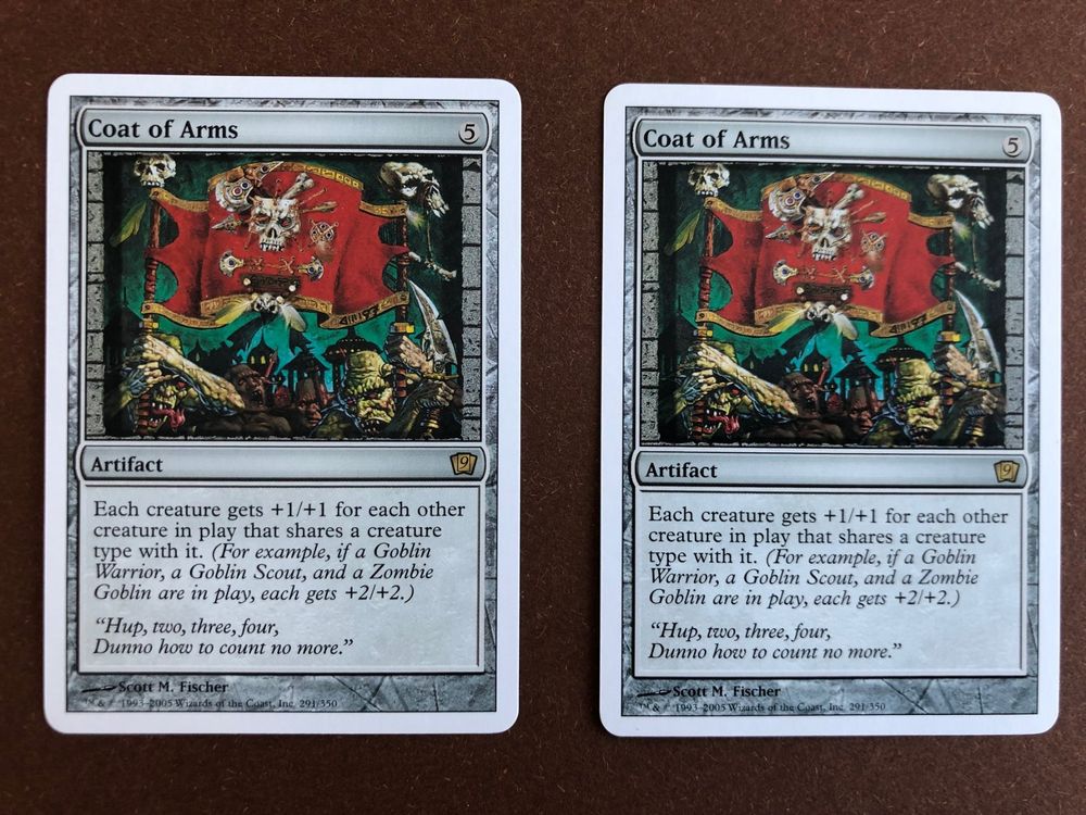 Magic/MTG - 2x Coat of Arms - ENG - Ninth Edition (Gebraucht) in ...