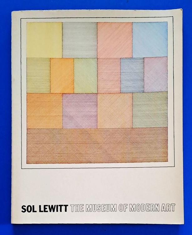 Sol Lewitt. Erstausgabe MoMA 1978. Designed Sol Lewitt. (Gebraucht) in ...