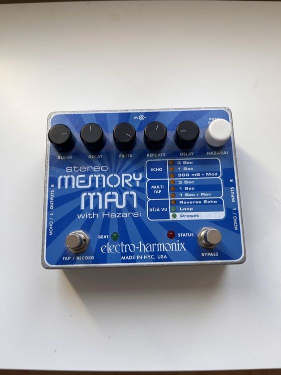 Electo-Harmonix stereo memory man with hazarai (Gebraucht) in Zürich ...