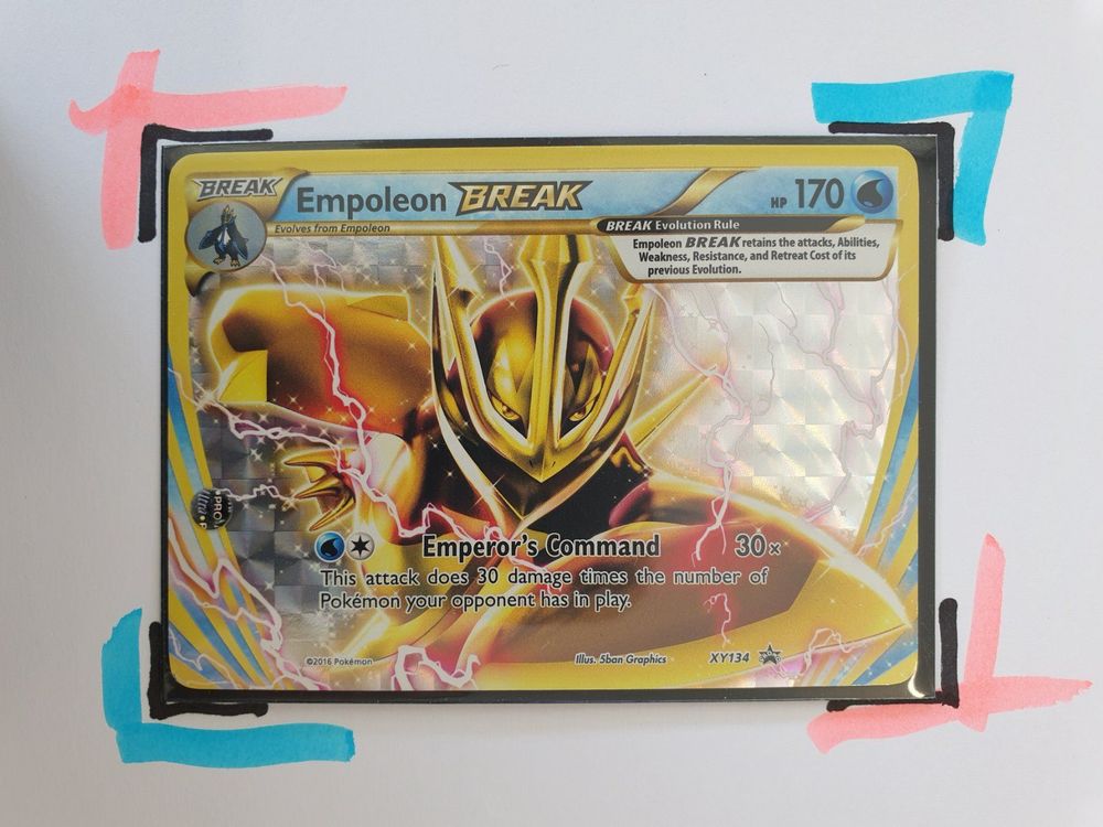 Empoleon Break - XY134 - Break Rare (Neu (gemäss Beschreibung)) in St ...