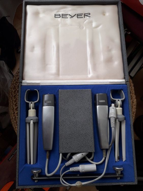 Beyer M-80 Mikrofone Paar (M-808 Set) - RETRO 50's Artikel (Gebraucht ...