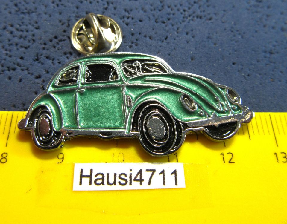 VW KÄFER BEETLE OLDI AUTO PIN MADE IN NEW ZEALAND SELTEN42mm | Kaufen ...