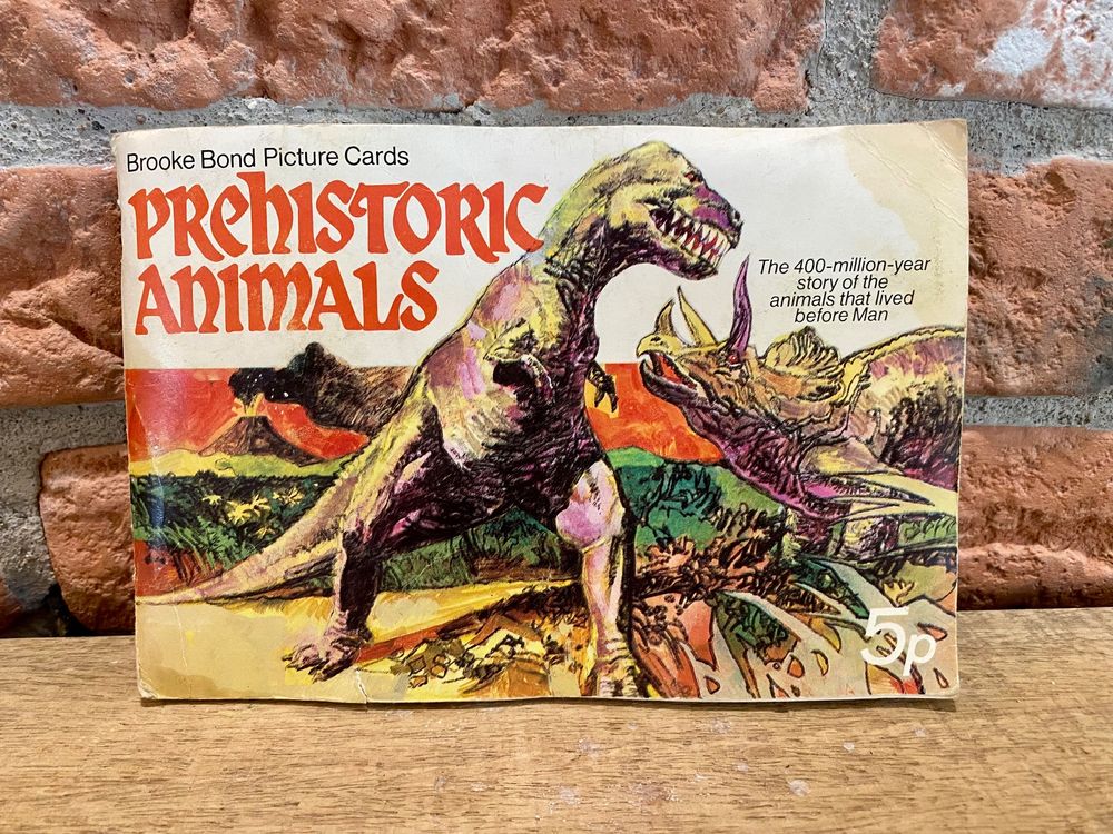 1972 Vintage Sammelbilder Album „ Dinosaurier “ aus England | Kaufen ...