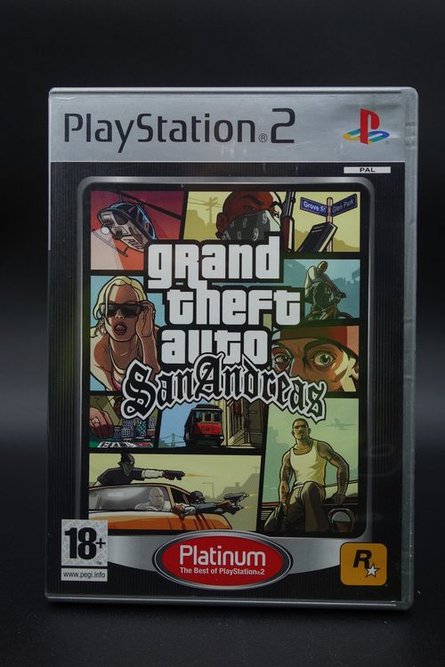 GTA: San Andreas, PS 2 Spiel, Platinum Edition | Kaufen auf Ricardo