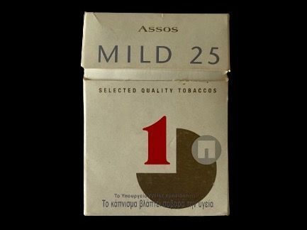 Assos MILD 25 empty cigarette box | Kaufen auf Ricardo