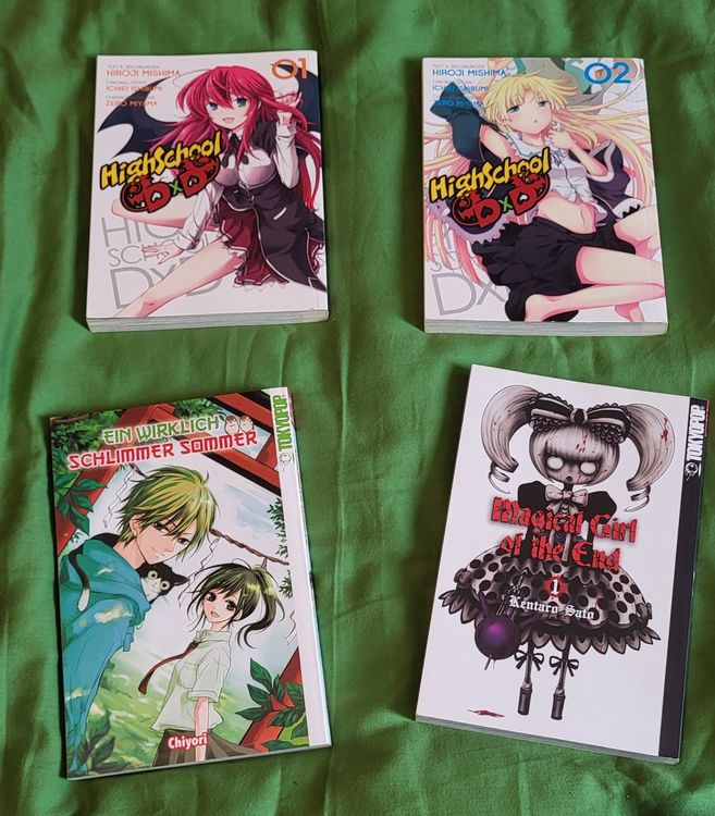 4 Manga Bände: Highschool DxD, Magical Girl, uvm. ab 1.- (Gebraucht) in Zürich für CHF 1 – nur ...