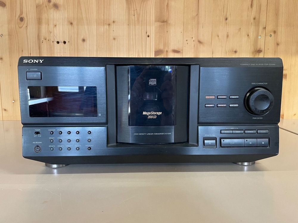 Sony CDP-CX260 200-fach CD-Wechsler | Acheter sur Ricardo