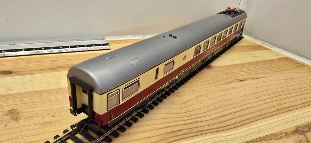 Roco 44751 DB TEE-IC Speisewagen ARmz rot-beige (Neu (gemäss ...