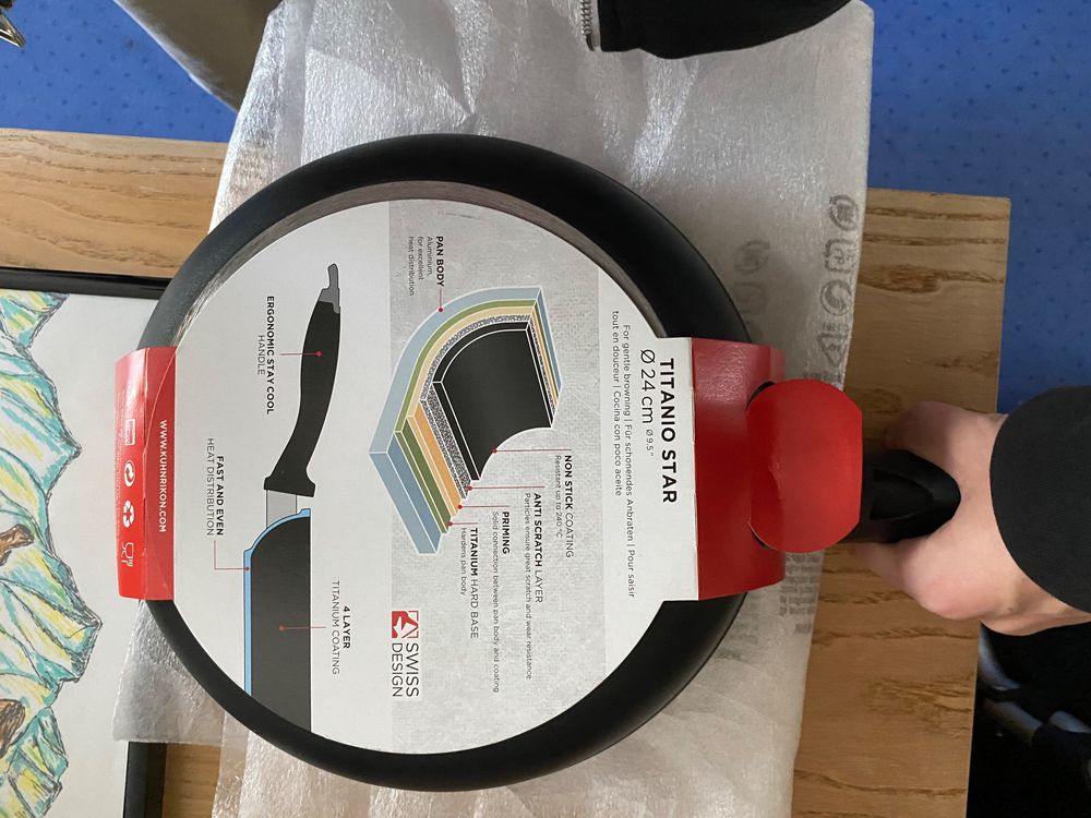 Kuhn Rikon Pfanne Titanio Star (Neu und originalverpackt) in Schlatt ZH für CHF 44 – mit ...