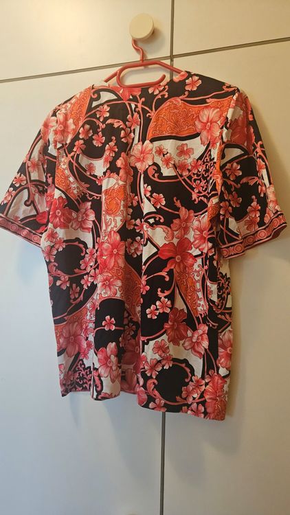 Camicetta fiorata Vema tg.50 nuova cotone (Neu (gemäss Beschreibung ...