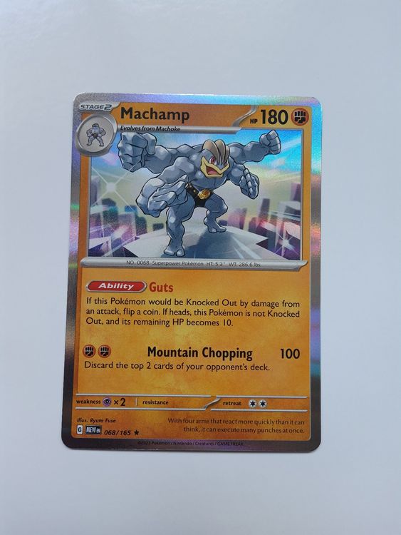 Machamp Machomei - Pokemon 151 Mew Rare Holo | Kaufen auf Ricardo