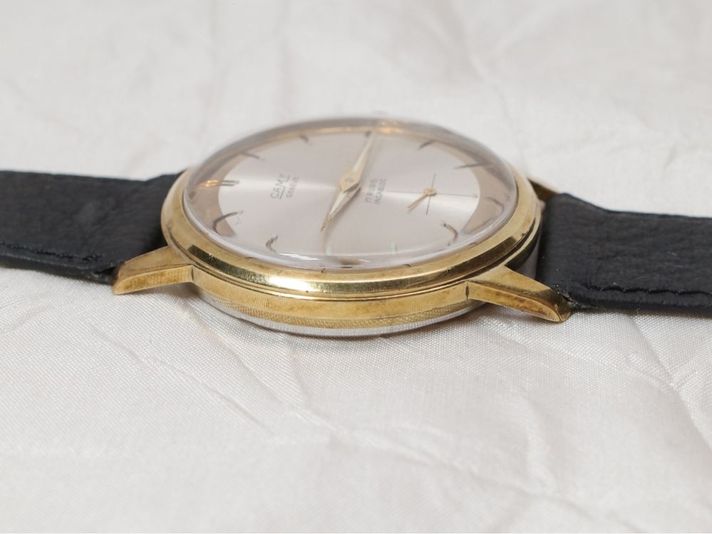CAMY Genève 35mm vintage Armbanduhr Handaufzug AS 1130 17j. (Gebraucht ...