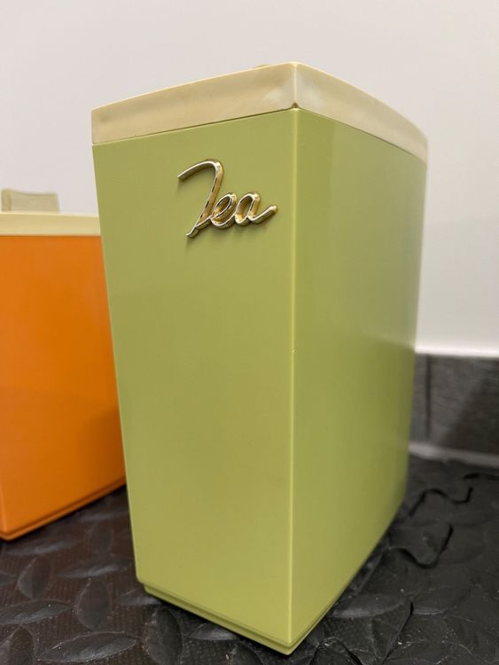 1950s Retro Capri Küche Kanisters British Xylonite Nesting (Gebraucht ...