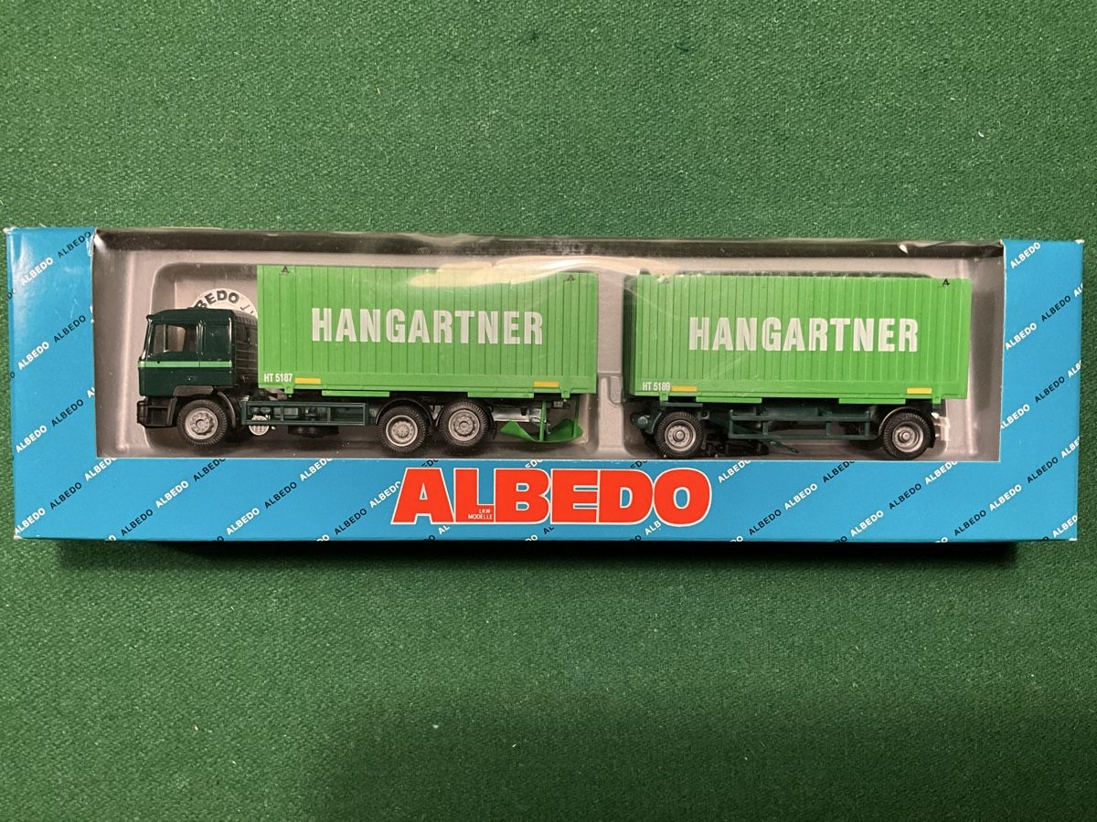 Albedo HANGARTNER LKW-Zug, Rarität! - Top Zustand! (Neu und ...