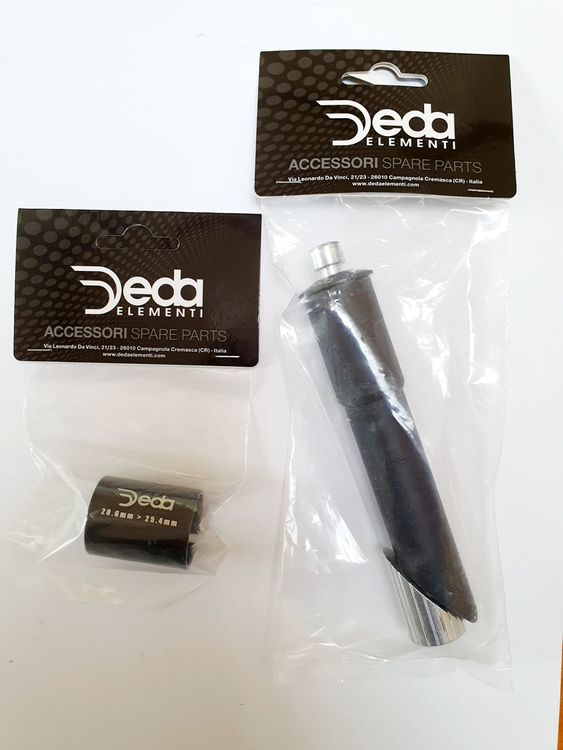 DEDA Adapter für AHEAD Vorbauten mit Spacer (25.4 -> 28.6) (Neu und ...