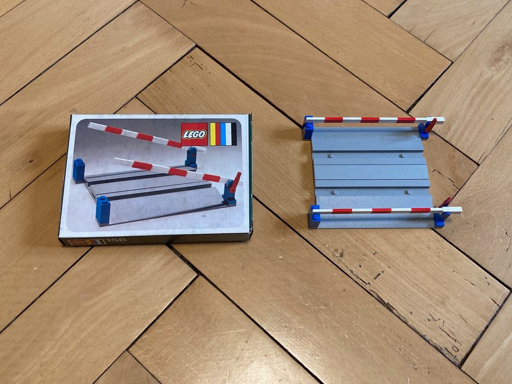 1969 Lego 158 Trains Railroad Crossing Gate Complete (Gebraucht) in ...