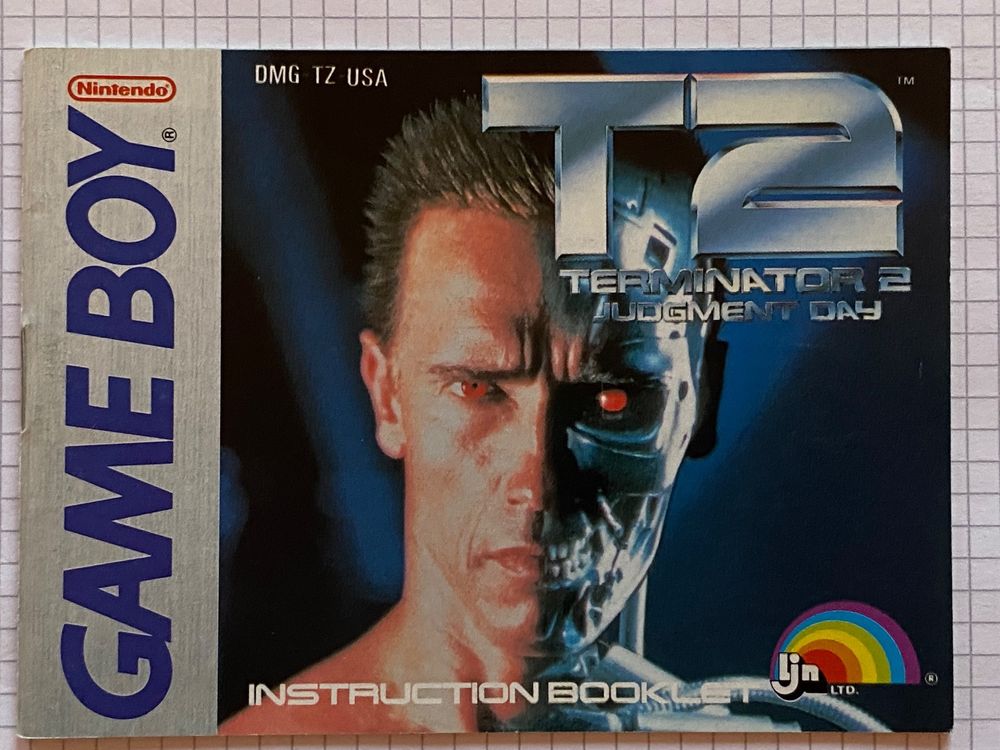 Nintendo Terminator 2 Spielanleitung Game Boy | Kaufen auf Ricardo