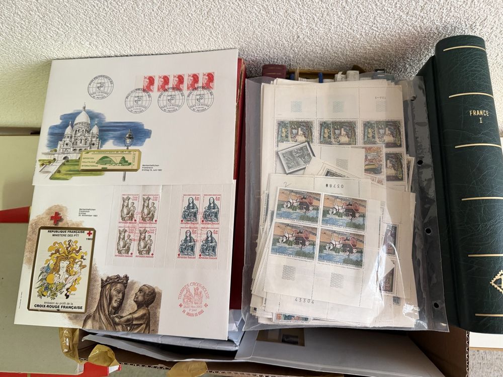 Frankreich Sammlung ab Uralt in 16 Album (Gebraucht) in Murgenthal für ...