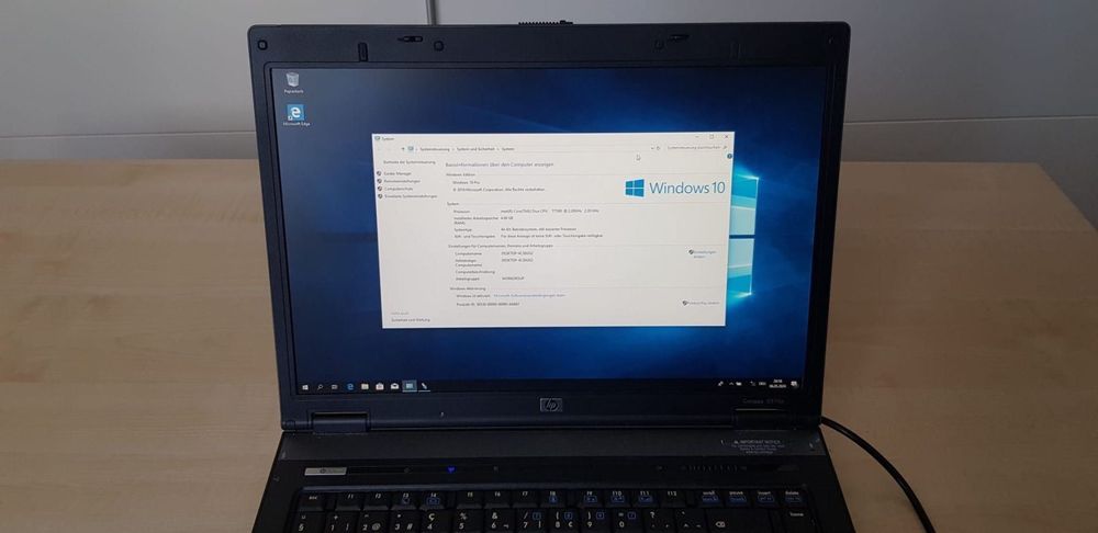Laptop HP compaq 8510p Notebook (Gebraucht) in Rothenburg für CHF 65 ...