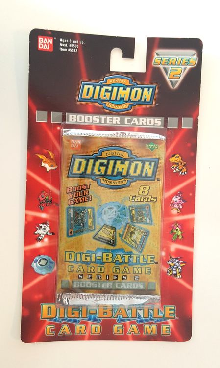 Digimon Digi-Battle Series 2 sealed booster blister EN | Kaufen auf Ricardo