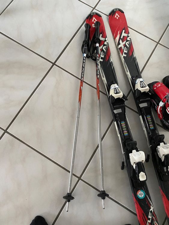 Ski Technopro 120 cm. Schuhe und Stöcke (Gebraucht) in Hombrechtikon ...