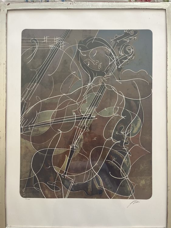 Original Lithographie von Hans Erni (Gebraucht) in Zollikerberg für CHF 250 – nur Abholung auf ...