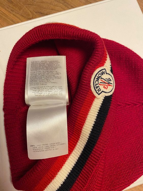 Moncler Original Herren Mütze w. Fabrikneu Lp. 345 Fr. | Kaufen auf Ricardo