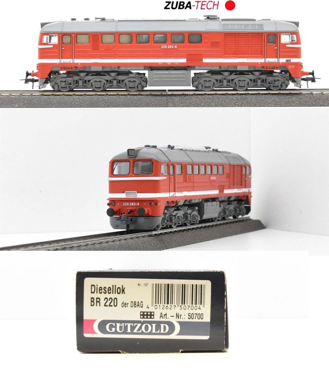 Gützold 50700 Diesellok BR220 DB H0GS OV | Kaufen auf Ricardo
