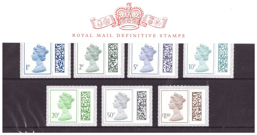 Royal Mail Definitive Stamps 2022 Queen Elizabeth II (Gebraucht) in ...