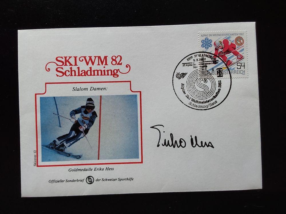 Erika Hess. Handsigniert. | Kaufen auf Ricardo