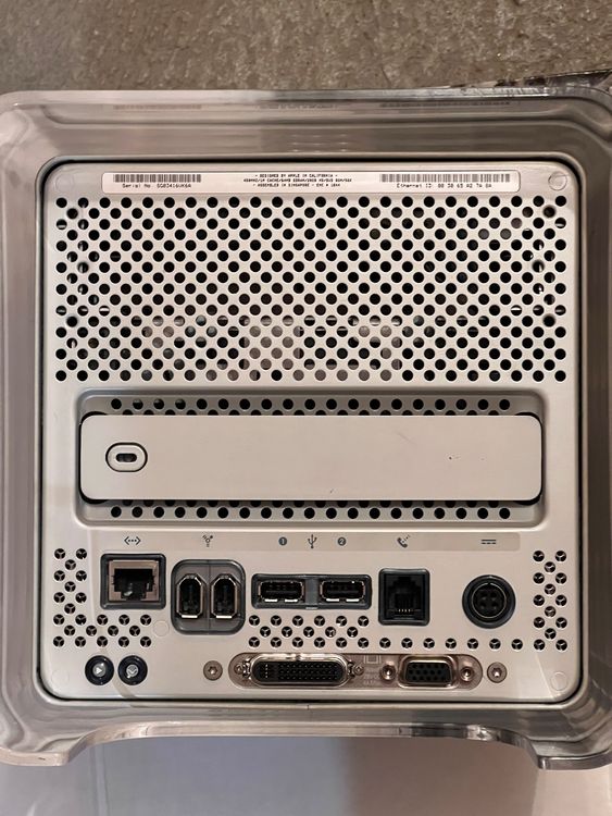 PowerMac G4 Cube 450 Mhz - Pour collectionneur et bricoleur (D'occasion ...