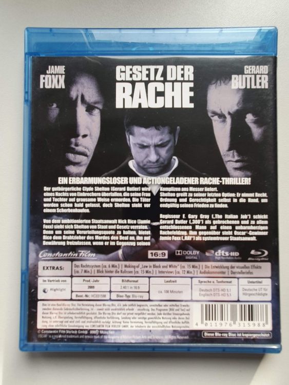 Gesetz der Rache - BluRay | Kaufen auf Ricardo