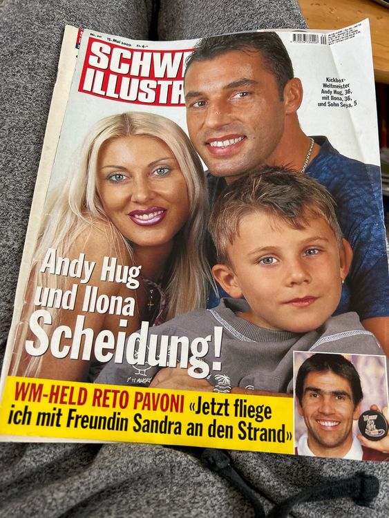Schweizer Illustrierte 15.5.2000 andy hug christina surer (Gebraucht ...